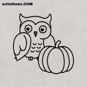 40+ Easy Owl Drawing Ideas for Beginners - Artist Been