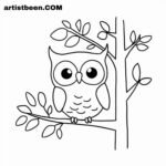 40+ Easy Owl Drawing Ideas for Beginners - Artist Been