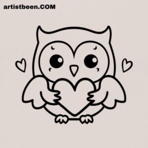 40+ Easy Owl Drawing Ideas for Beginners - Artist Been