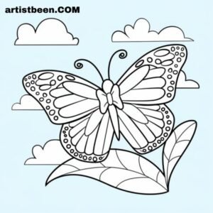 52+ Simple and Easy Butterfly Drawing Ideas for Beginner - Artist Been