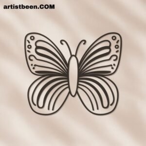 52+ Simple and Easy Butterfly Drawing Ideas for Beginner - Artist Been