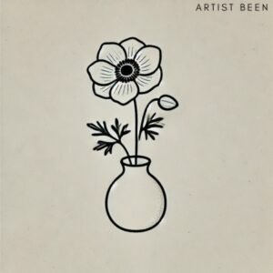 50+ Easy Anemone Flower Drawing Ideas for Beginners - Artist Been