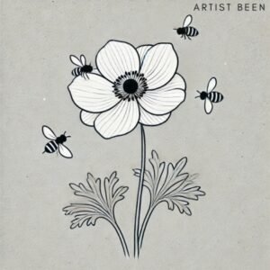 50+ Easy Anemone Flower Drawing Ideas for Beginners - Artist Been