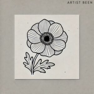 50+ Easy Anemone Flower Drawing Ideas for Beginners - Artist Been