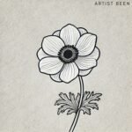 50+ Easy Anemone Flower Drawing Ideas for Beginners - Artist Been