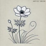50+ Easy Anemone Flower Drawing Ideas for Beginners - Artist Been
