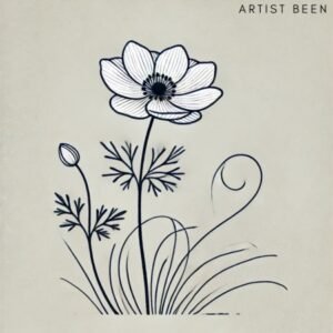 50+ Easy Anemone Flower Drawing Ideas for Beginners - Artist Been