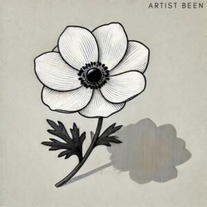 50+ Easy Anemone Flower Drawing Ideas for Beginners - Artist Been