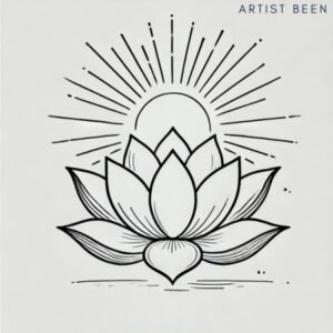 50+ Easy Lotus Drawing Ideas for Beginners - Artist Been