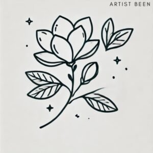 50+ Easy Magnolia Flower Drawing Ideas for Beginners - Artist Been