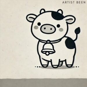 40 Cute and Easy Cow Drawing Ideas for Beginners 🐄 - Artist Been