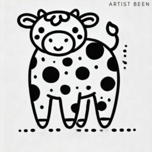 40 Cute and Easy Cow Drawing Ideas for Beginners 🐄 - Artist Been