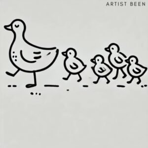 35 Easy Cute Duck Drawing Ideas for Beginners 🦆 - Artist Been