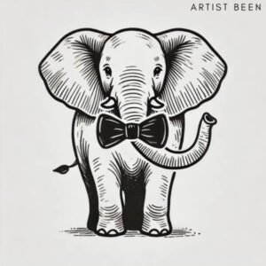 35 Easy Cute Elephant Drawings Ideas for Beginners 🐘 - Artist Been