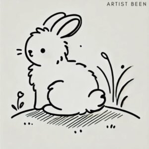 35 Easy Cute Rabbit Drawing Ideas 🐇 - Artist Been