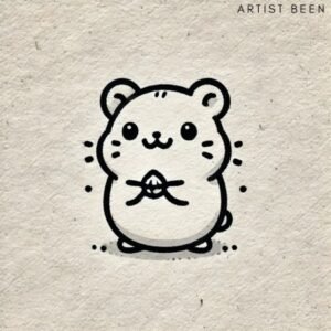 45+ Easy and Cute Hamster Drawing Ideas for Beginners 🐹 - Artist Been