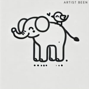 35 Easy Cute Elephant Drawings Ideas for Beginners 🐘 - Artist Been