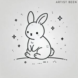 35 Easy Cute Rabbit Drawing Ideas 🐇 - Artist Been