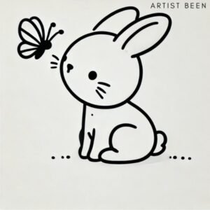 35 Easy Cute Rabbit Drawing Ideas 🐇 - Artist Been