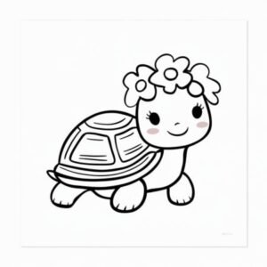 26 Easy and Cute Turtle Drawing Ideas for Beginners 🐢 - Artist Been