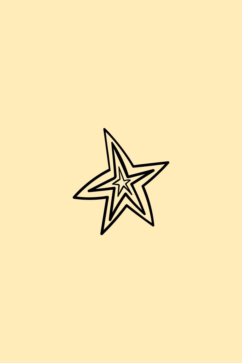 45+ Easy Star Doodle Drawing Ideas - Artist Been