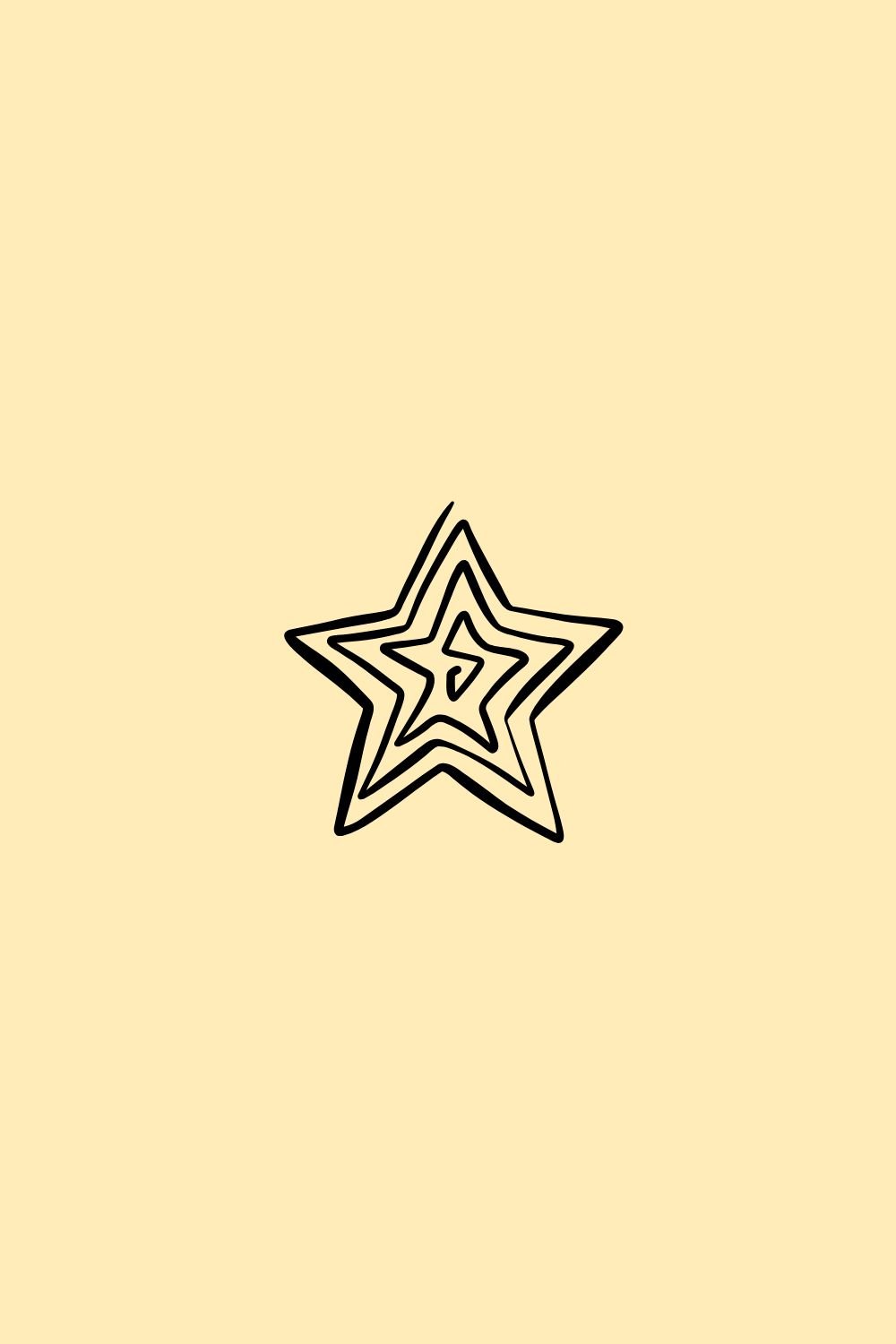 45+ Easy Star Doodle Drawing Ideas - Artist Been