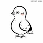 15 Easy and Cute Pigeon Bird Drawing Ideas for Beginners 🕊️ - Artist Been