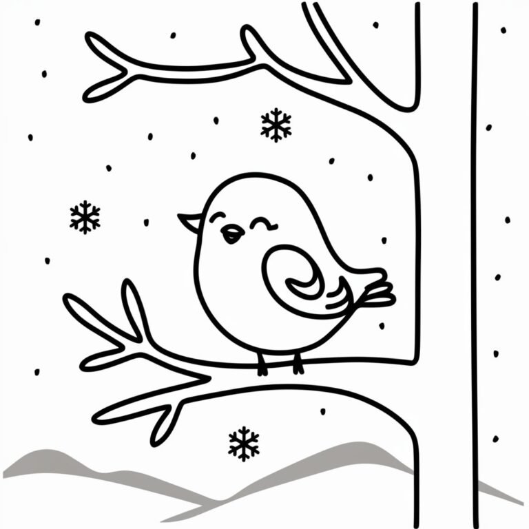 Easy and Cute Chickadee Bird Drawing Ideas 🐦 - Artist Been