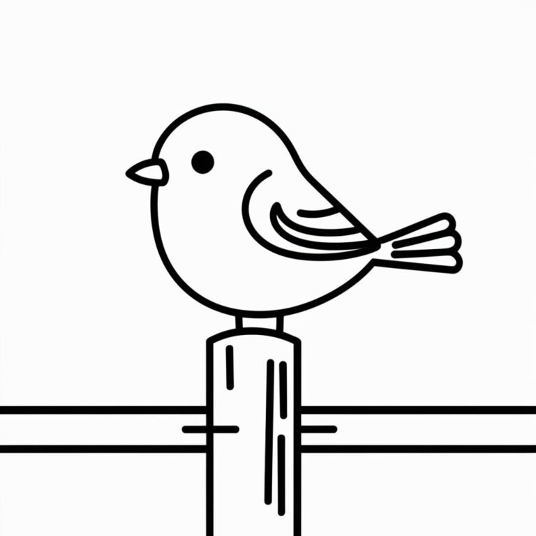 Easy and Cute Chickadee Bird Drawing Ideas 🐦 - Artist Been
