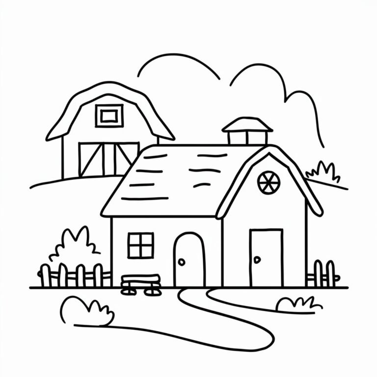 80+ Simple and Easy House Drawing Ideas for Beginner - Artist Been