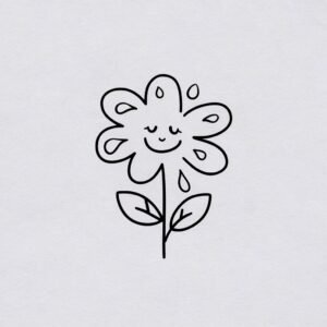 50 Easy Flowers Drawing Ideas for Beginners 🌸 - Artist Been