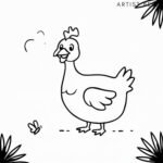 15 Easy and Cute Guinea Fowl Bird Drawing Ideas for Beginners 🐦 ...