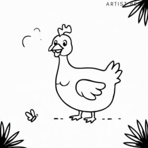 15 Easy and Cute Guinea Fowl Bird Drawing Ideas for Beginners 🐦 ...