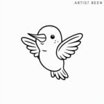 15 Easy and Cute Hummingbird Drawing Ideas for Beginners 🐦 - Artist Been
