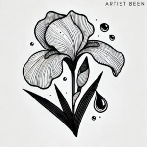 40+ Easy Iris Flower Drawing Ideas for Beginners - Artist Been