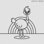 15 Easy and Cute Ostrich Bird Drawing Ideas for Beginners 🐦🎨 - Artist Been