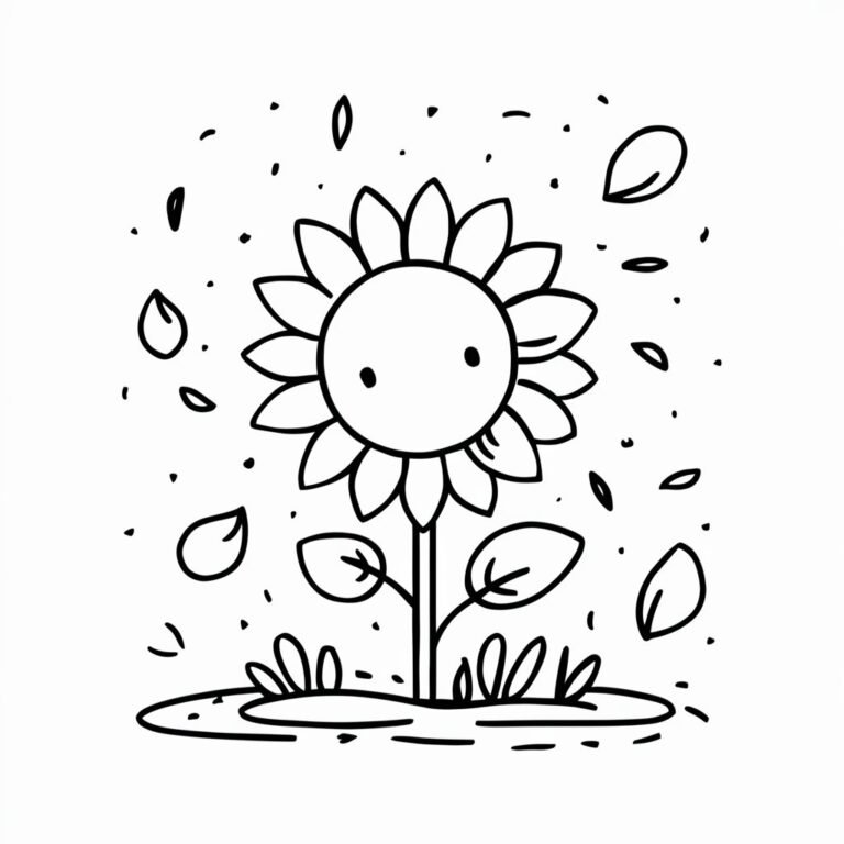 50 Easy Flowers Drawing Ideas for Beginners 🌸 - Artist Been