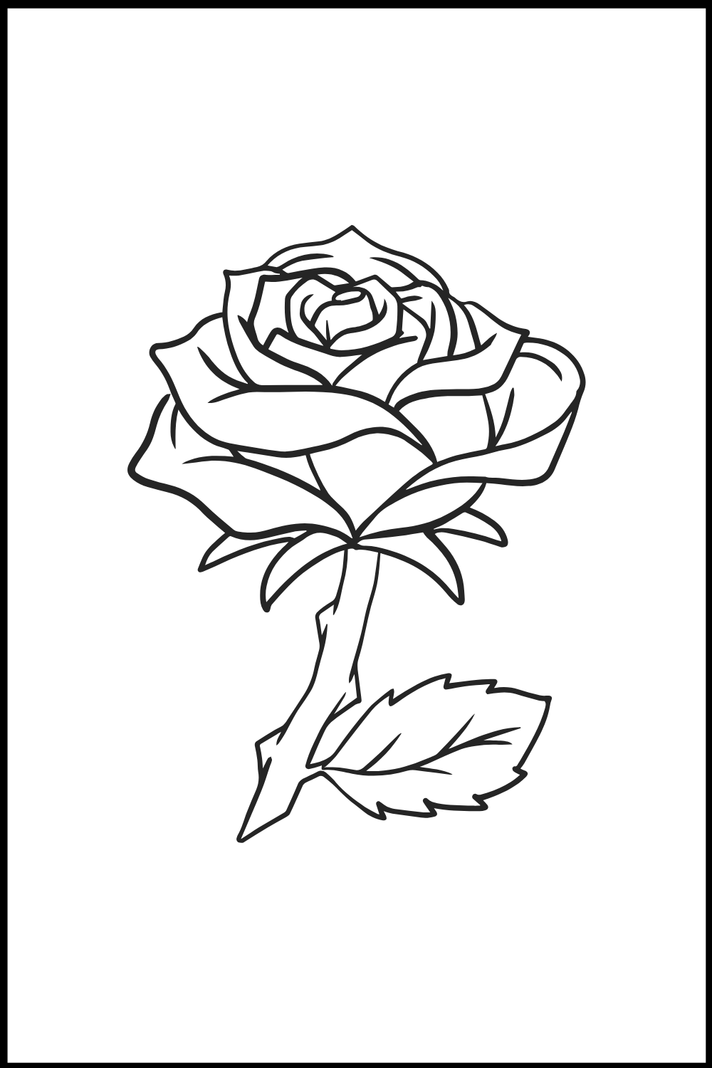 50+ Rose Doodle Ideas to Draw - Artist Been