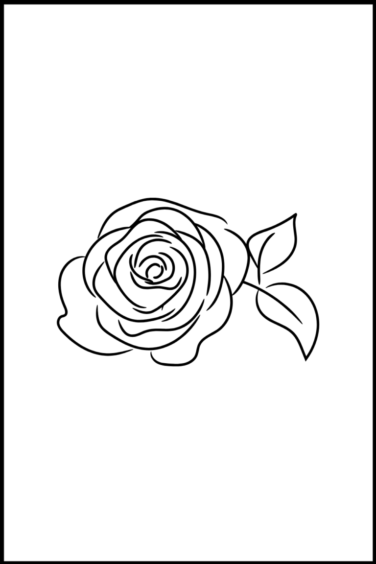 50+ Rose Doodle Ideas to Draw - Artist Been