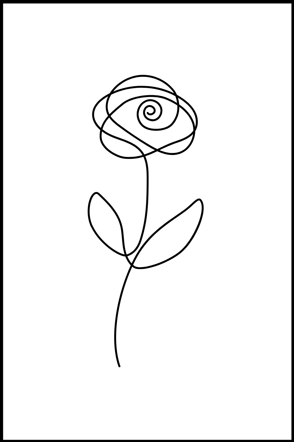 50+ Rose Doodle Ideas to Draw - Artist Been
