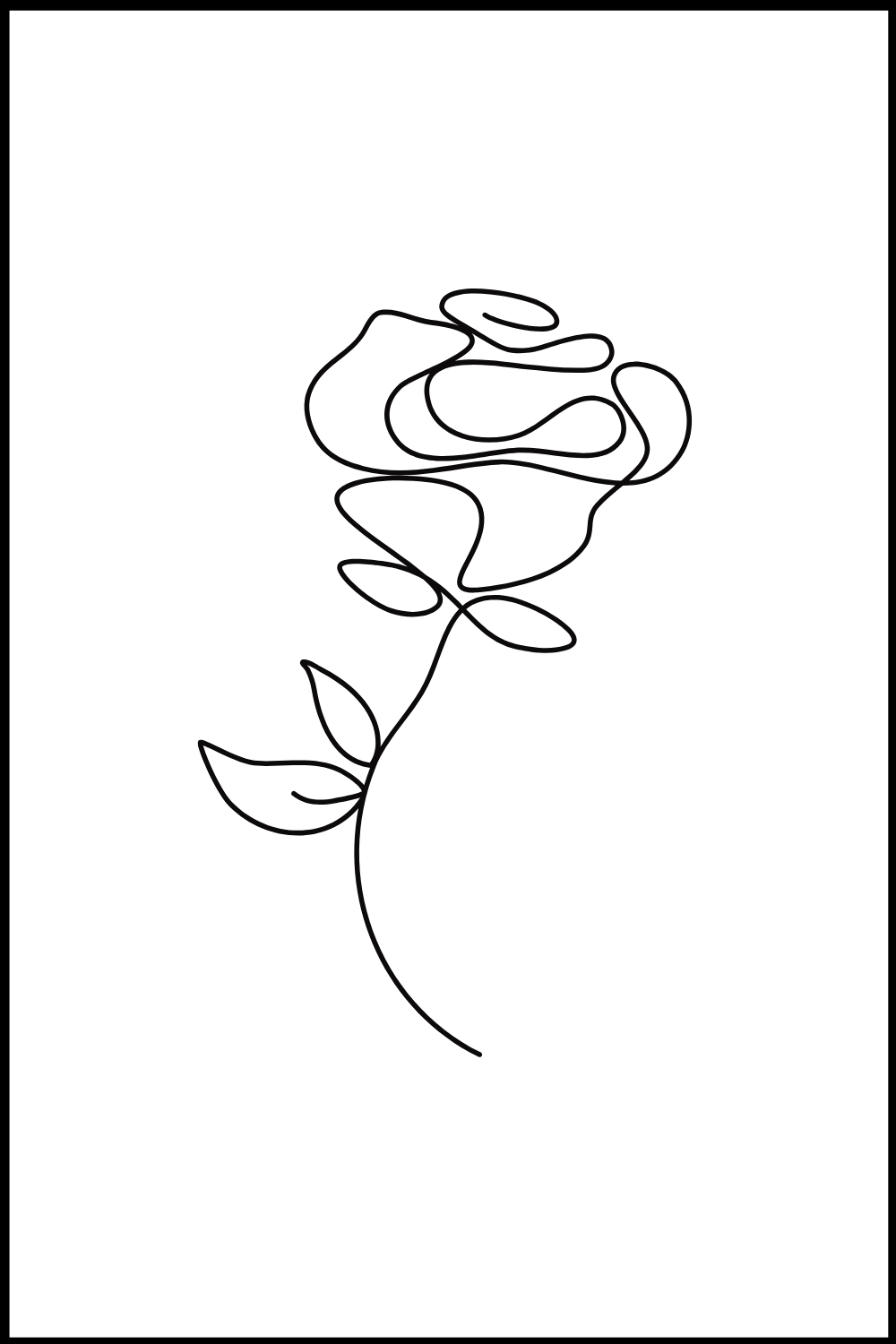 50+ Rose Doodle Ideas to Draw - Artist Been
