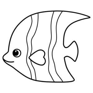 90+ Simple and Easy Coloring Pages - Artist Been