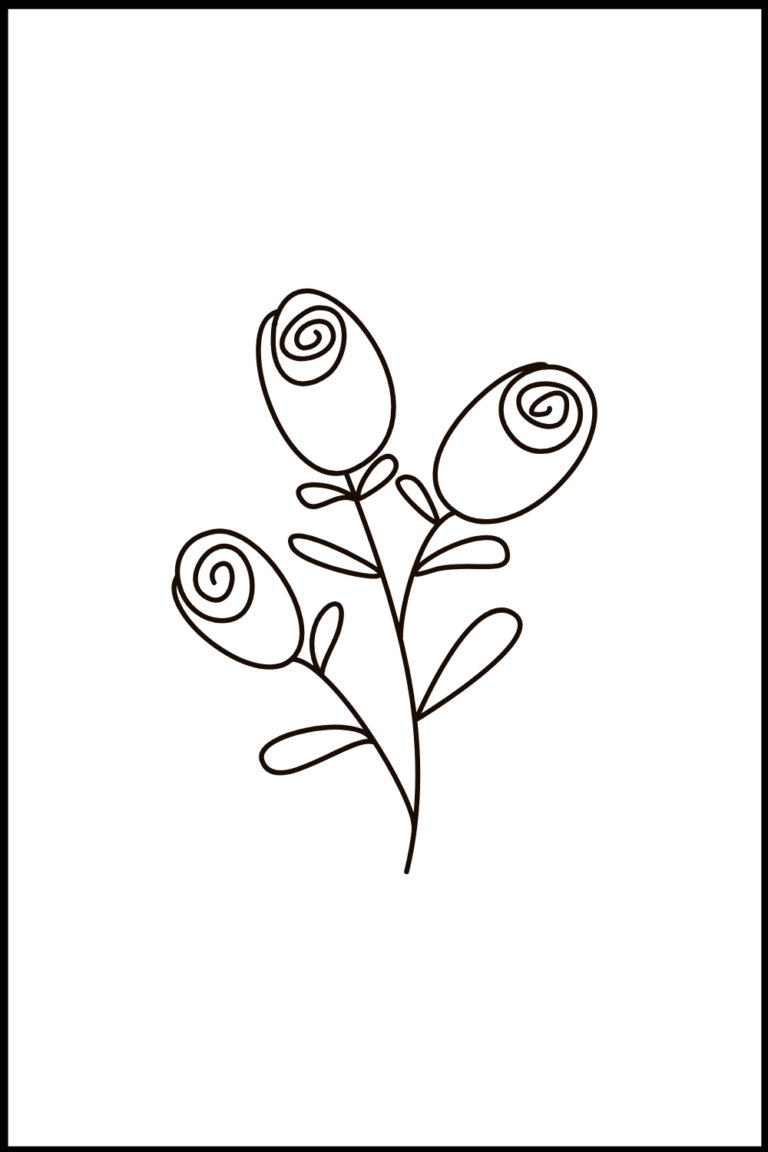 50+ Rose Doodle Ideas to Draw - Artist Been