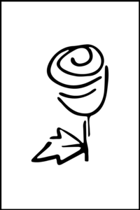50+ Rose Doodle Ideas to Draw - Artist Been