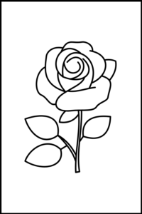 50+ Rose Doodle Ideas to Draw - Artist Been