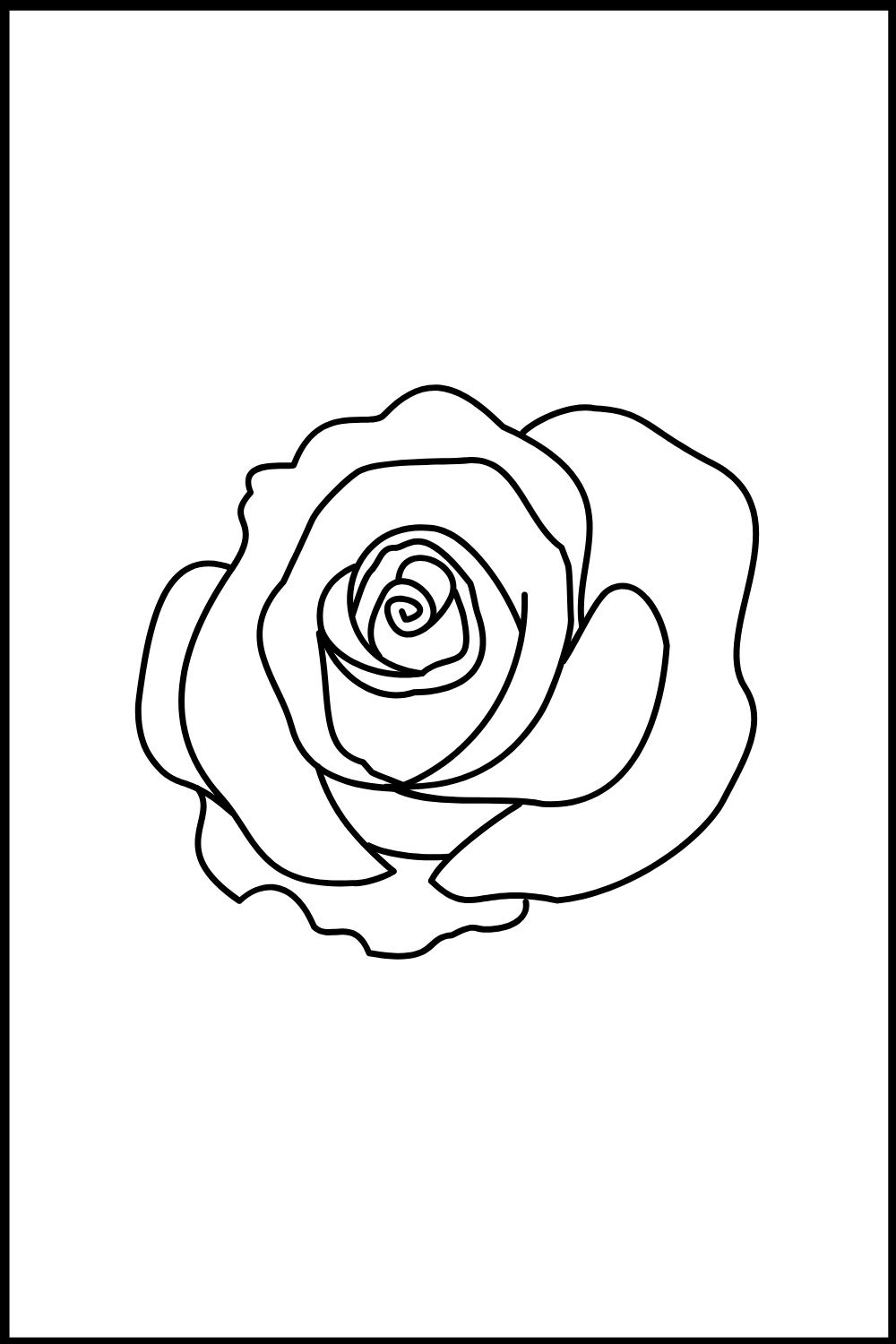 50+ Rose Doodle Ideas to Draw - Artist Been