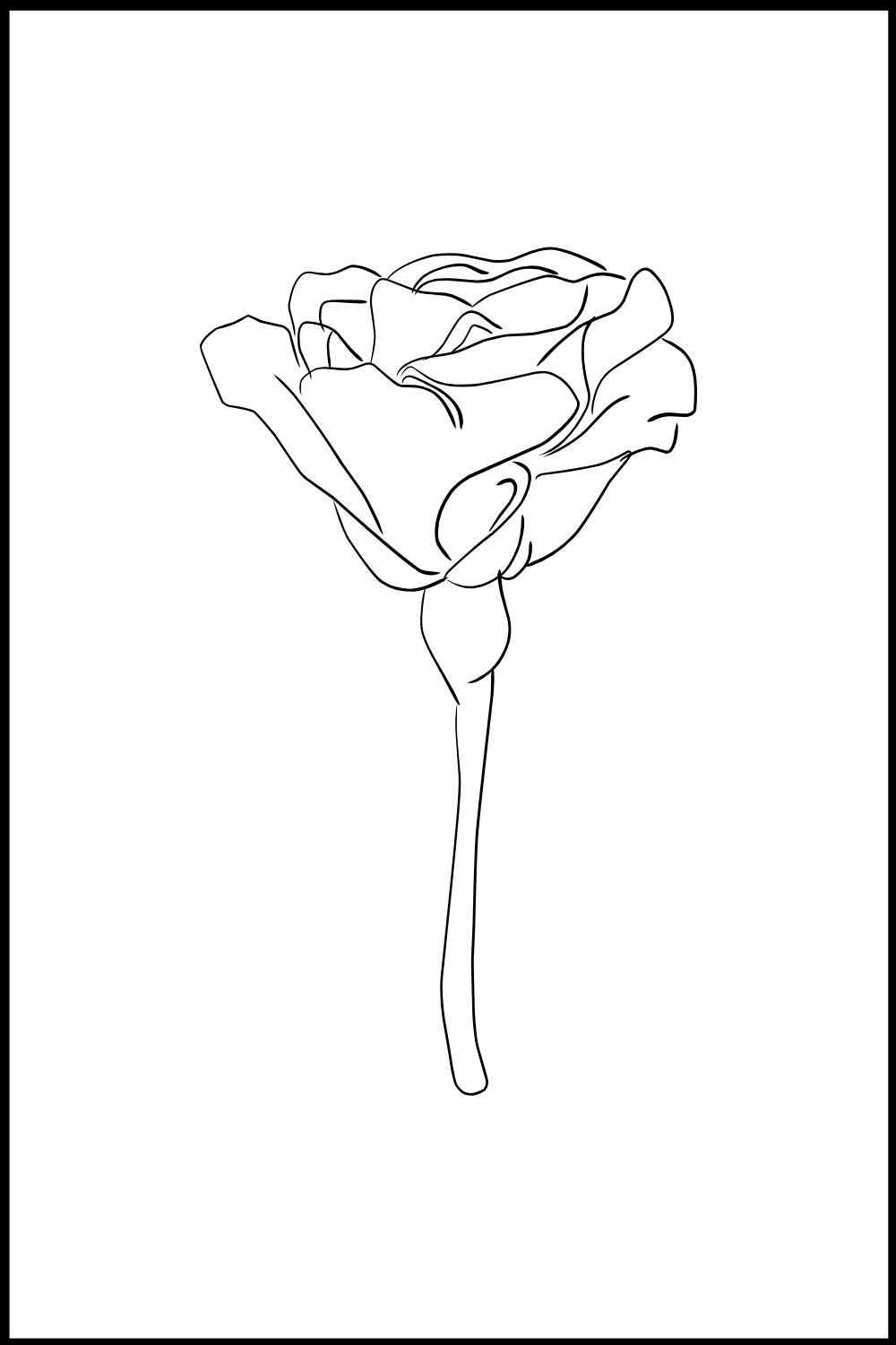 50+ Rose Doodle Ideas to Draw - Artist Been
