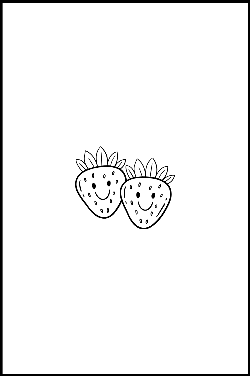 66+ Easy Strawberry Doodle Ideas to Draw - Artist Been