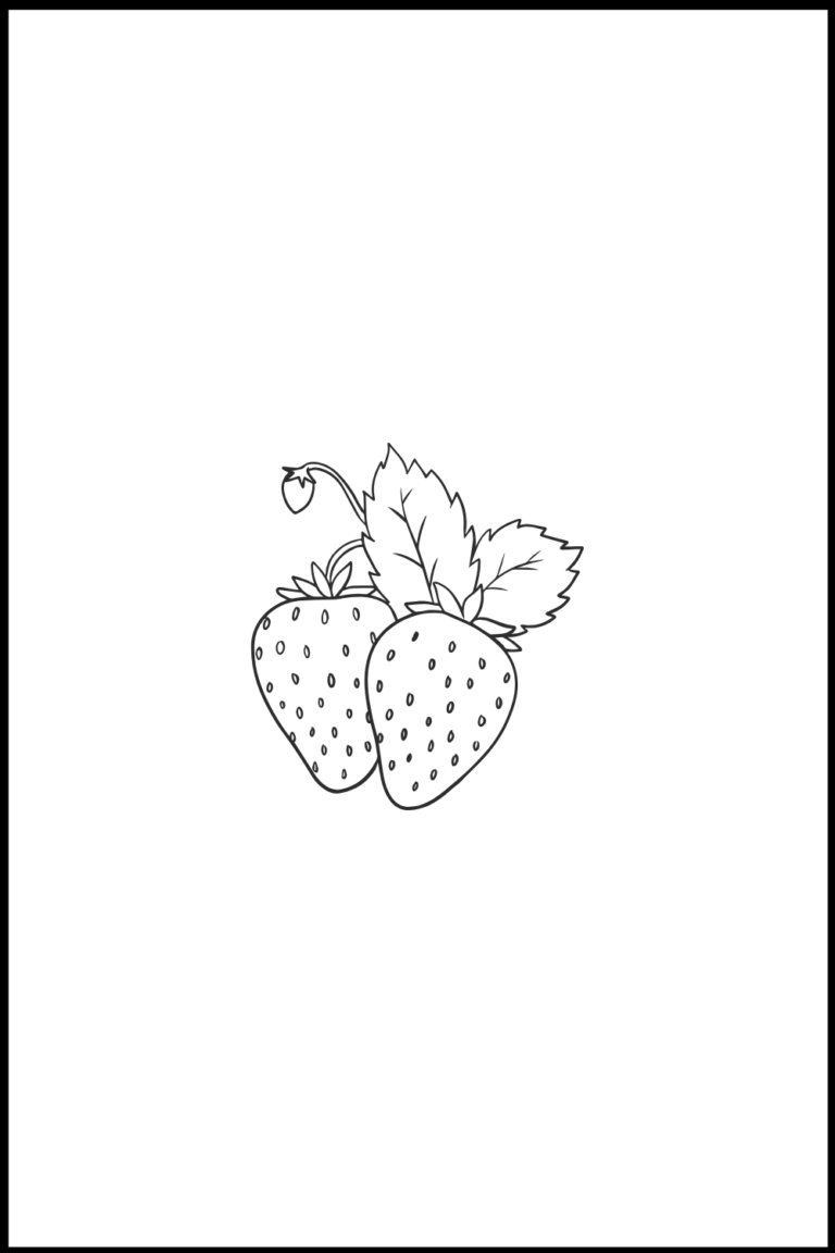 66+ Easy Strawberry Doodle Ideas to Draw - Artist Been