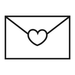 55+ Easy and Simple Valentines Coloring Pages - Artist Been